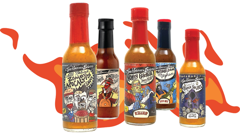 Super Hot Sauces — Extreme Heat - TorchBearer Sauces