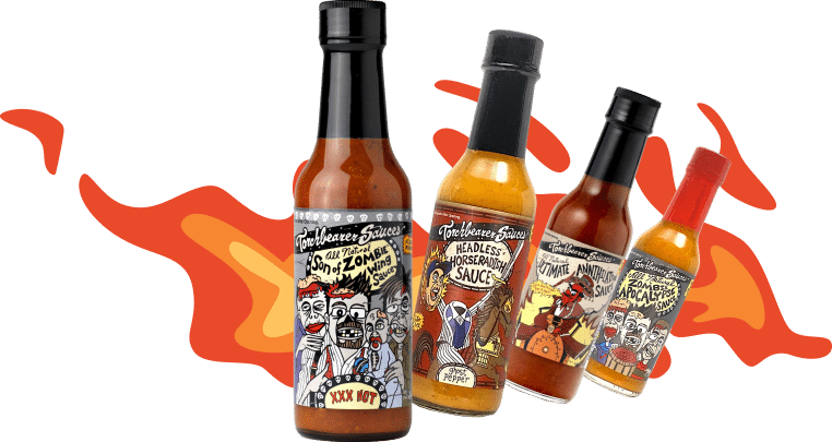 Ghost Pepper Hot Sauce - TorchBearer Sauces